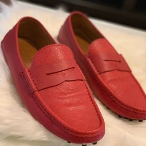 Gucci | Shoes | Authentic Red Gucci Loafers | Poshmark